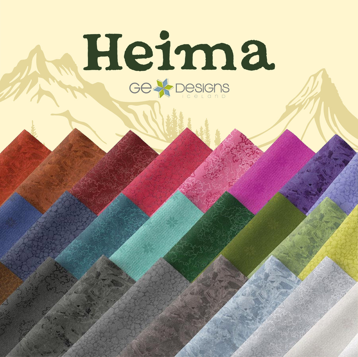 Heima Fabric Collection by Gudrun Erla – GE Designs