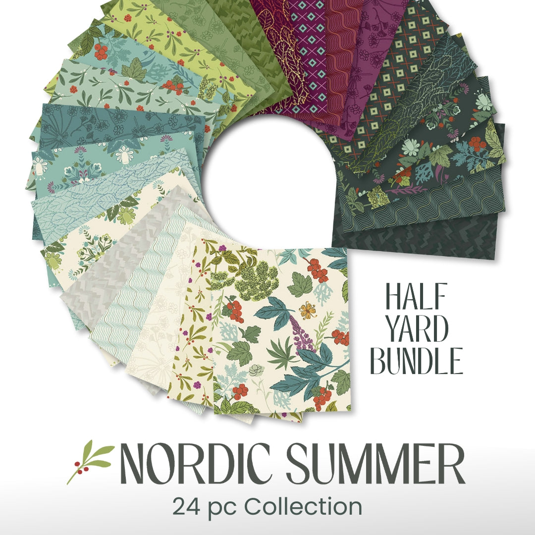 Nordic Summer by Andover 1/2 Yard Bundle 24 pc PREORDER – GE Designs