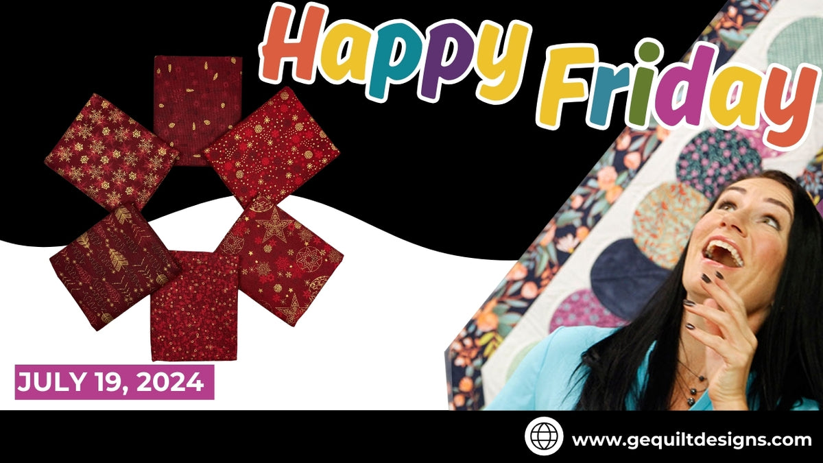 Happy Friday | Hummingbird's Charm and Christmas Metallics – GE Designs