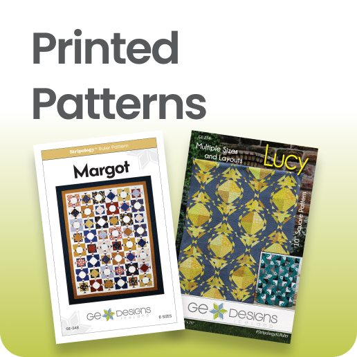 Printed Quilt Patterns – GE Designs