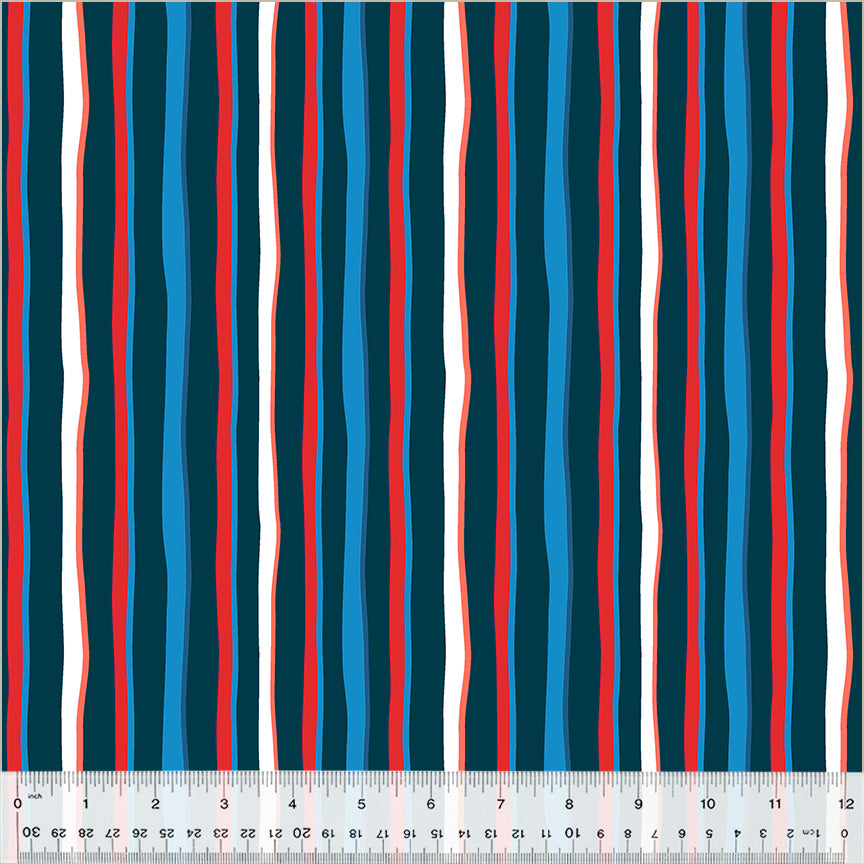 Cross Country Red and Blue Stripe 54510D-1 – GE Designs