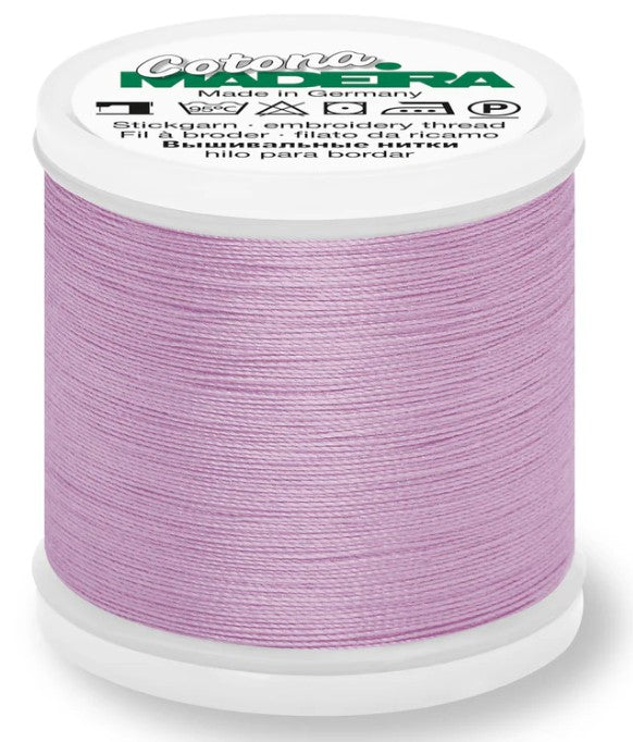 Madeira Cotona 30 - Premium Cotton Quilting & Sewing Thread, 642 Laven ...
