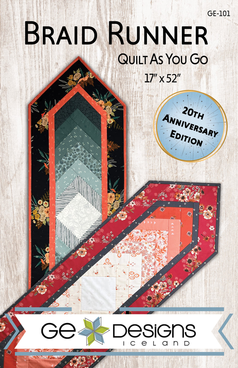 Braid Runner Table Runner Pattern 101 – GE Designs