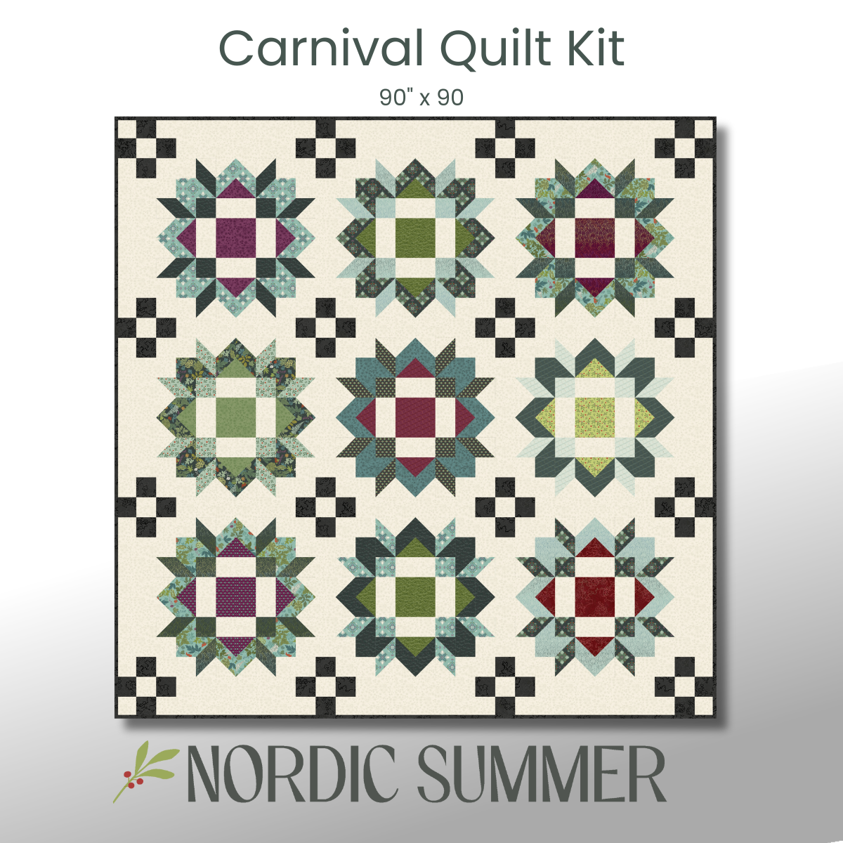 Carnival in Nordic Summert Fabric Kit - Preorder – GE Designs