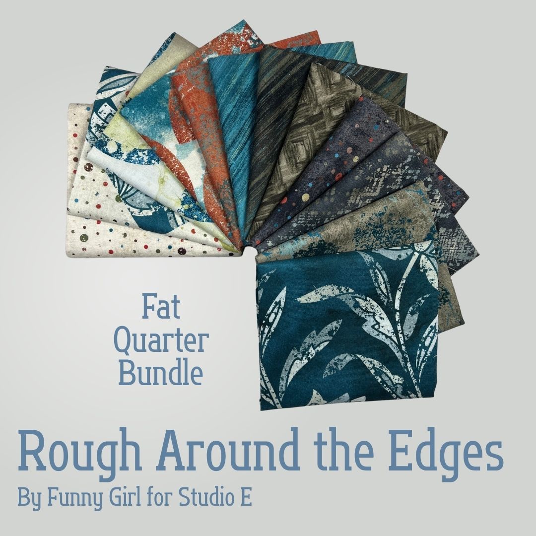 Rough Around the Edges Fat Quarter Bundle – GE Designs
