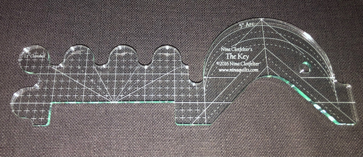 Nina Clotfelter Key Ruler – GE Designs