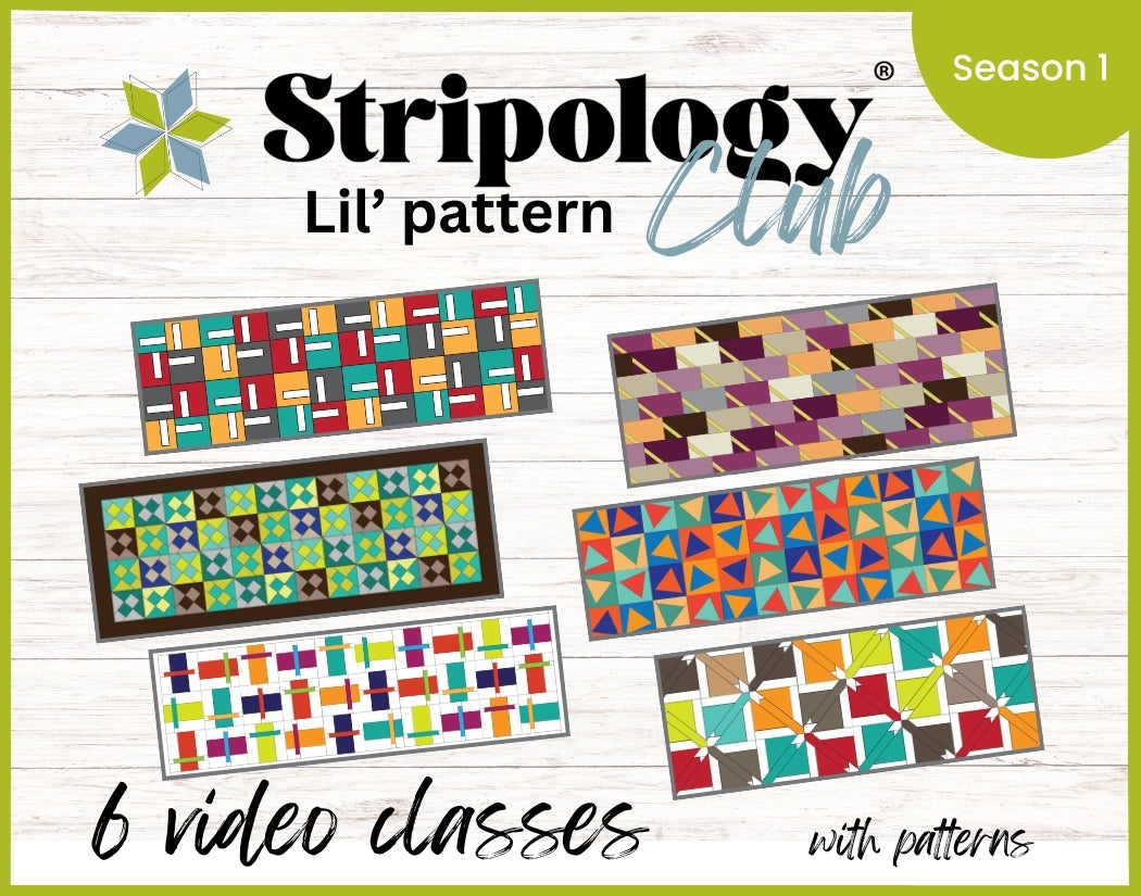 Stripology Lil' Pattern Club - Season 1 : 6 patterns and video classes ...