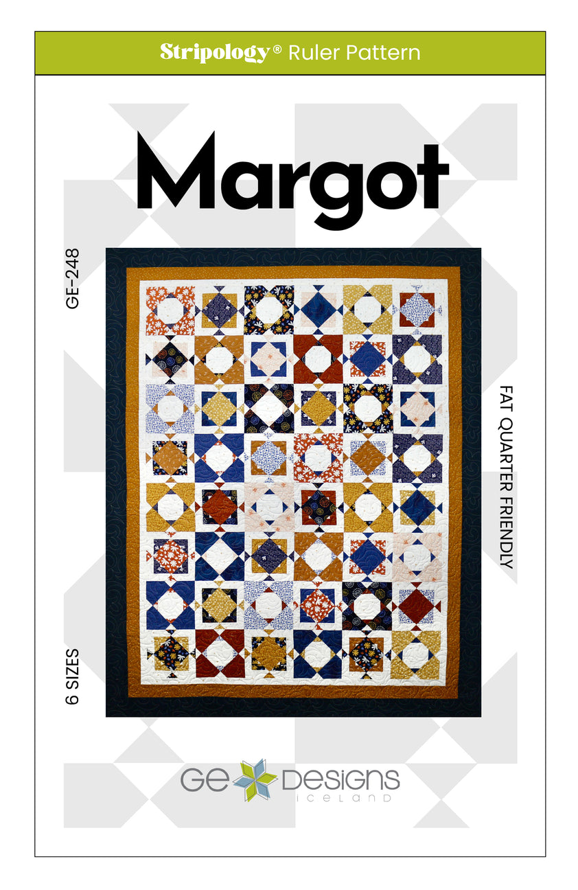 Margot - 1/2 yard or Fat Quarter Pattern 248 – GE Designs