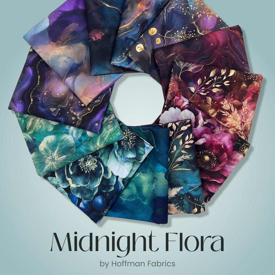 Midnight Flora Half Yard Bundle – GE Designs
