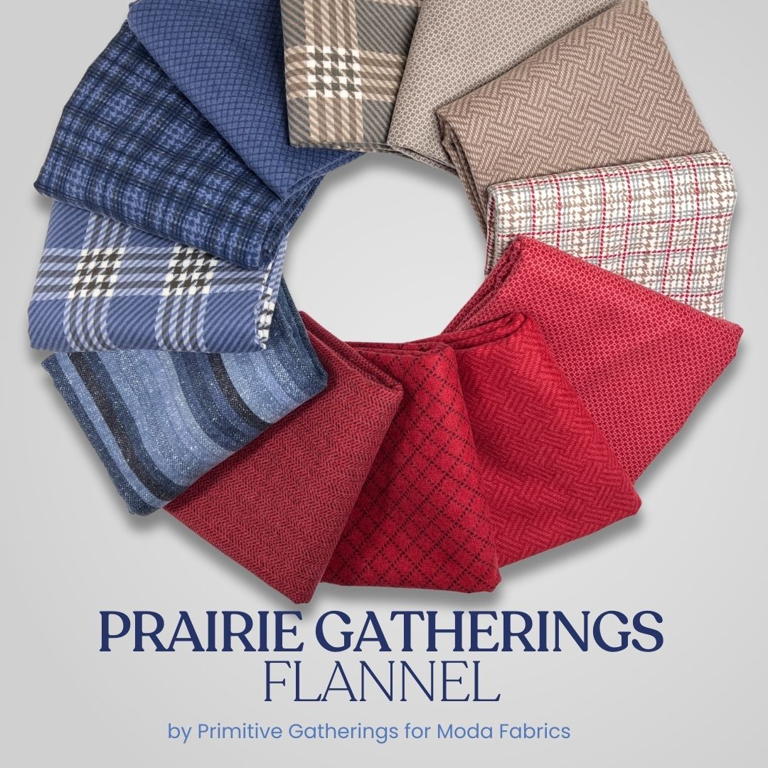 Prairie Gatherings Flannel Half Yard Bundle – GE Designs