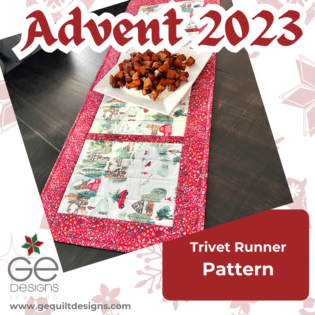 GEasy Trivet Runner - Quilt As You Go – GE Designs