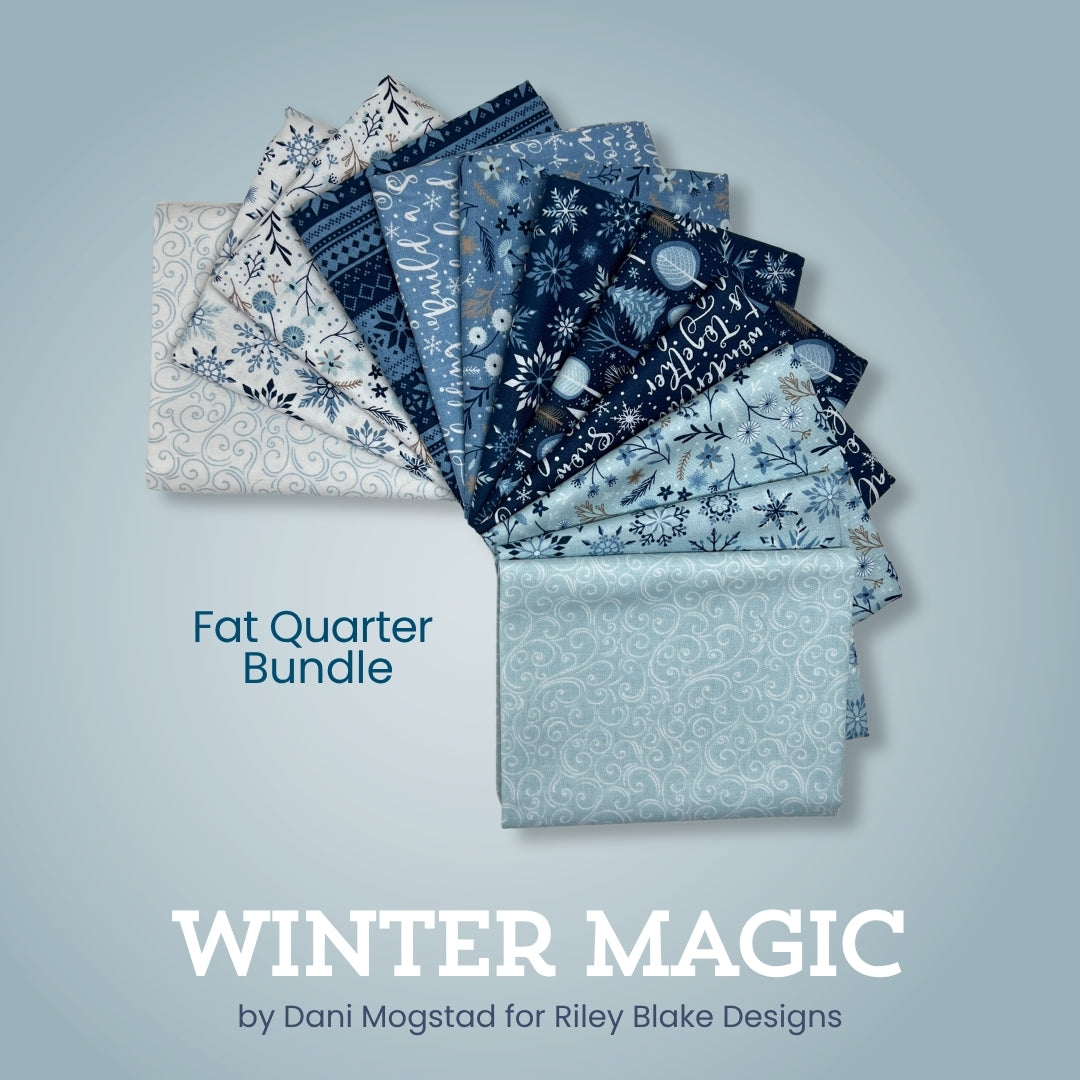 Winter Magic Fat Quarter Bundle – GE Designs
