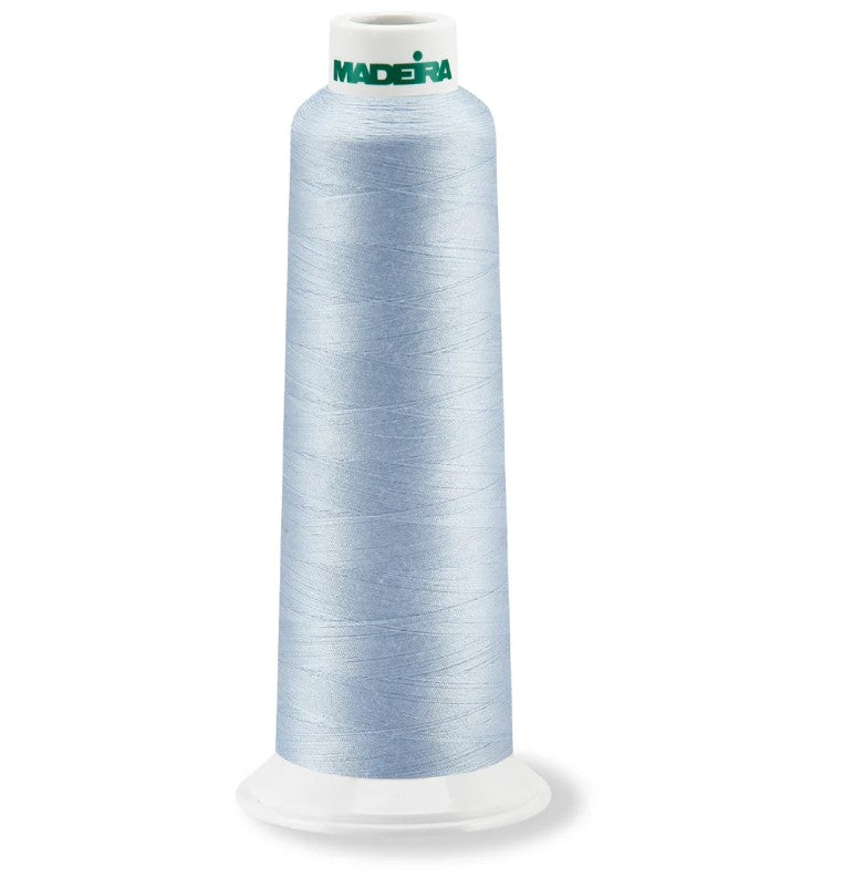 Madeira AeroQuilt 40 - Premium Longarm Quilting Thread, 9320 Baby Blue ...