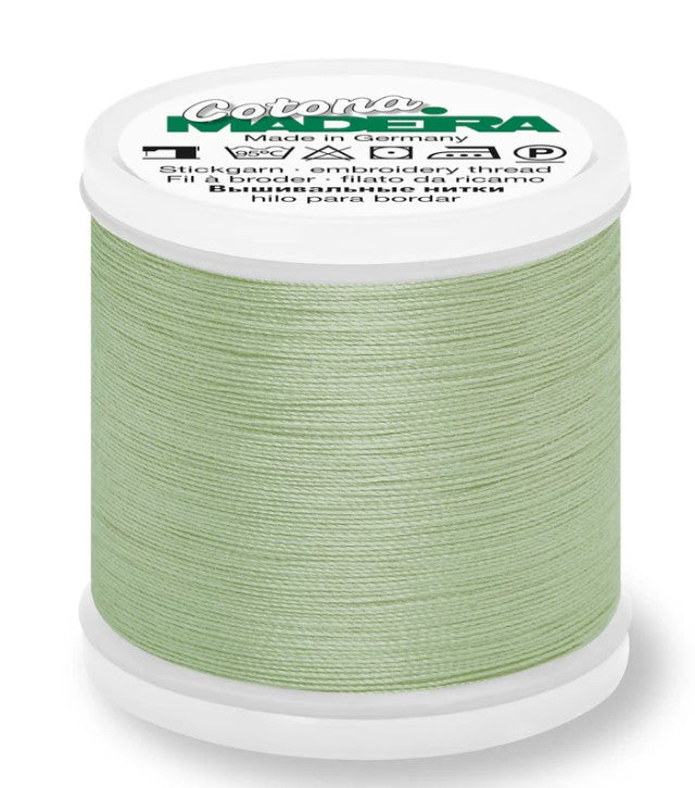 Madeira Cotona 30 - Premium Cotton Quilting & Sewing Thread, 711 Light ...