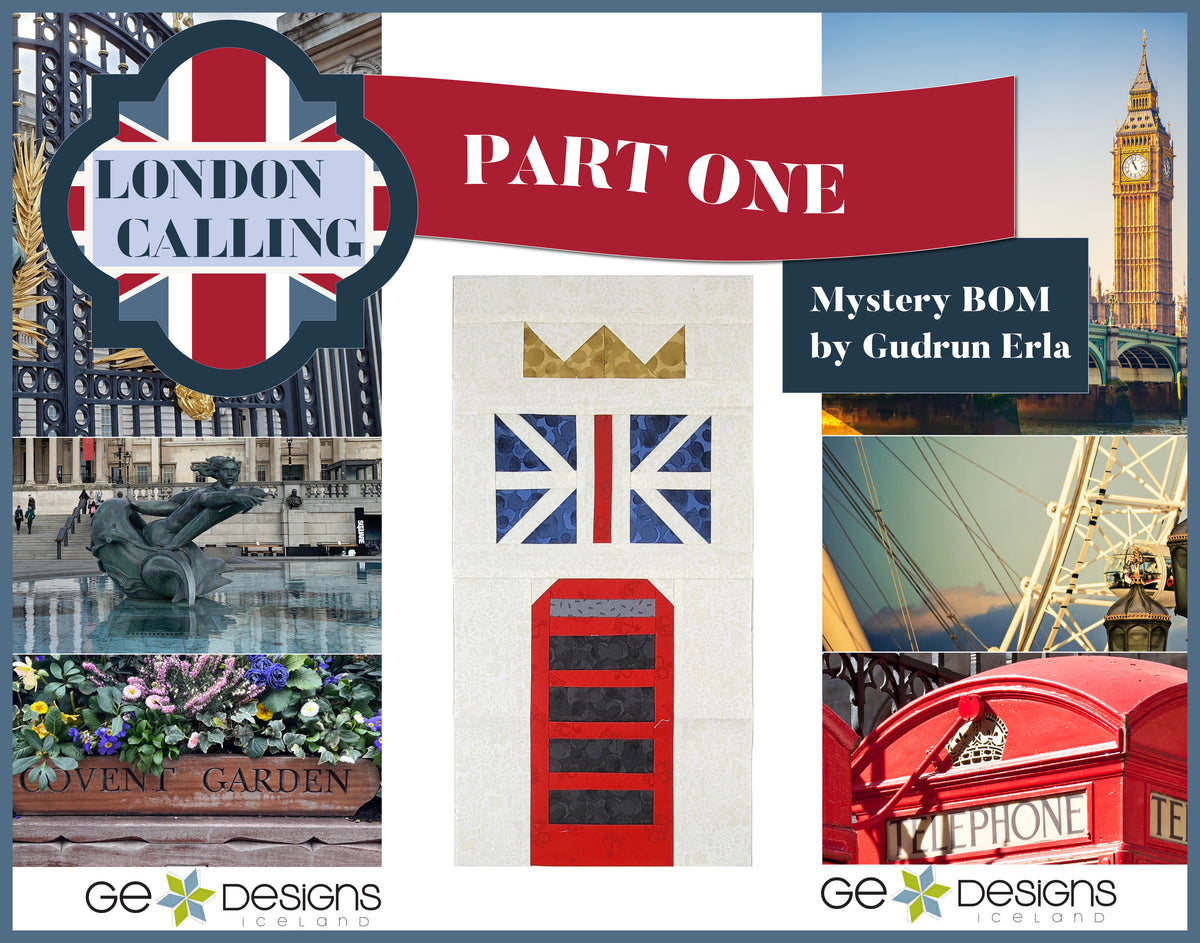 London Calling -Mystery Block of the Month - Part 1 – GE Designs