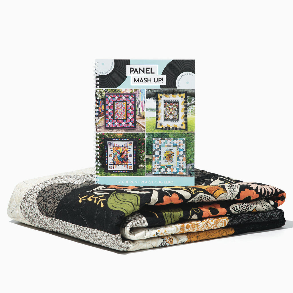 Panel Mash-Up Quilt Book by Gudrun Erla & Doug Leko | GE Designs