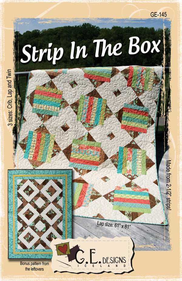 Strip In The Box Pattern 145 – GE Designs