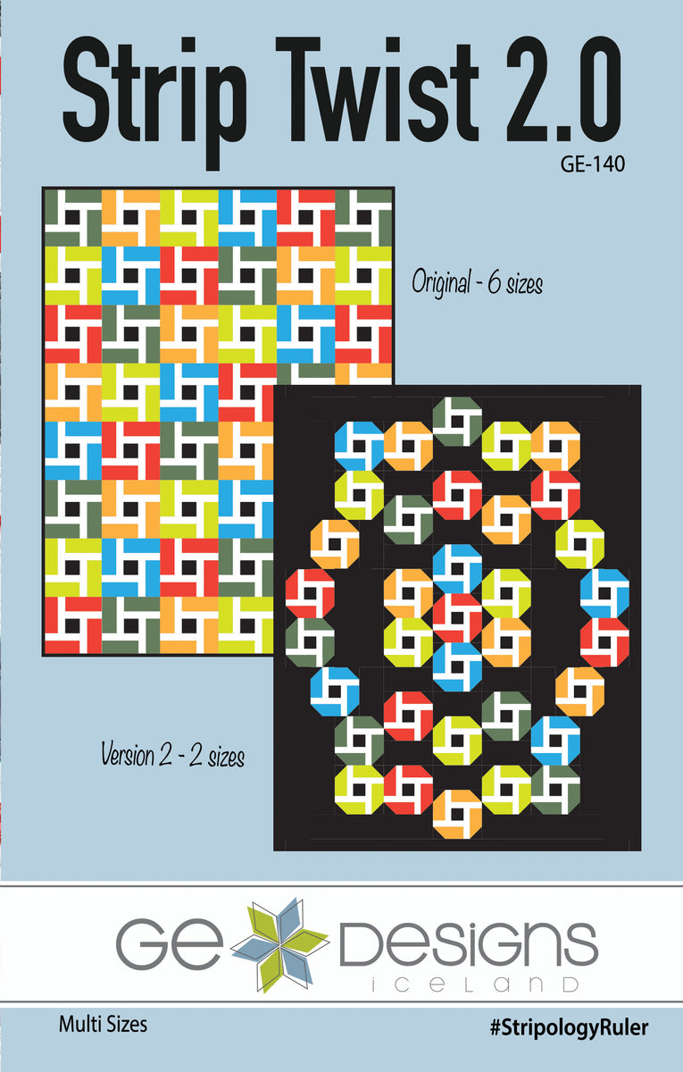 Strip Twist 2.0 Pattern PDF 140 – GE Designs